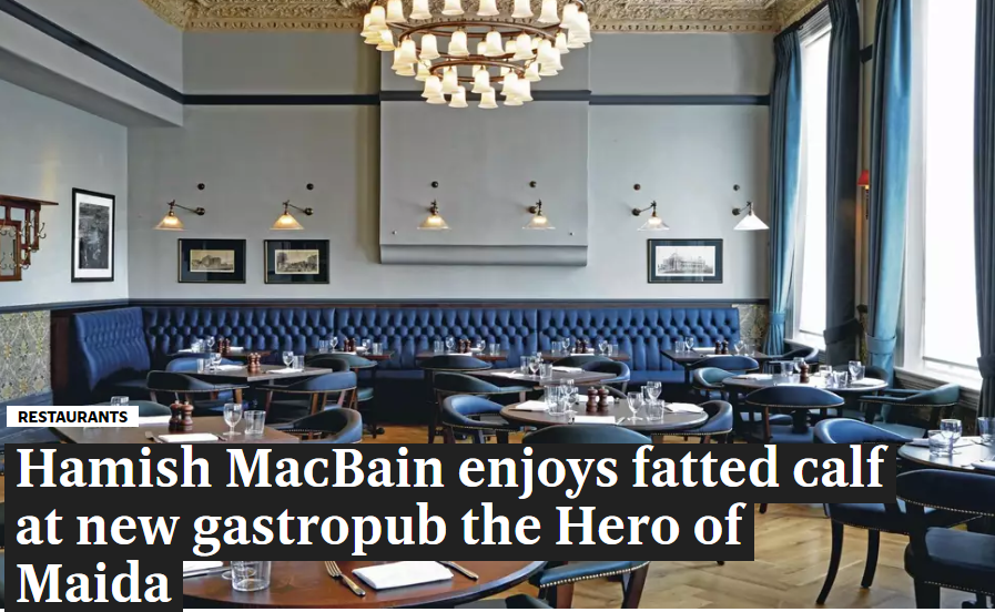 Review of the reviews: a double-whammy of approval for Henry Harris ...